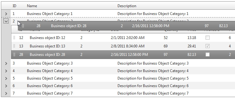 Radgrid Drag And Drop With Detail Table In Ui For Asp Ajax Telerik