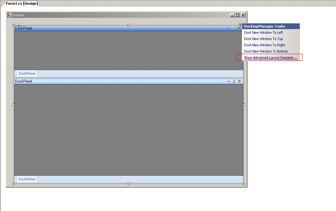 Dockink Help In Ui For Winforms Telerik Forums