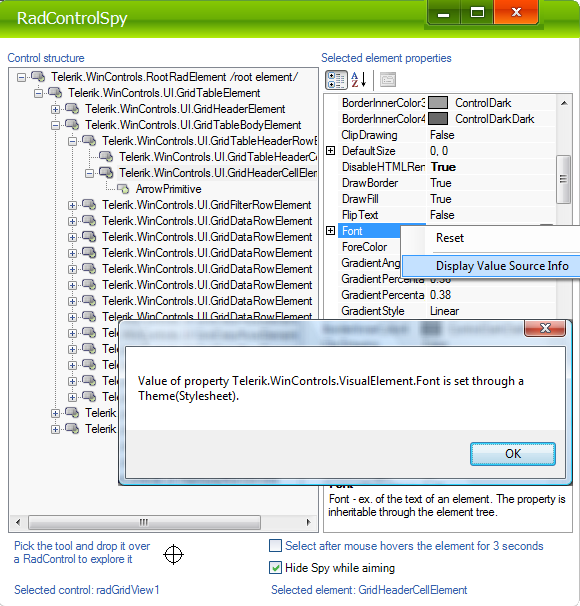 Grid Font Is Too Small In Ui For Winforms Telerik Forums