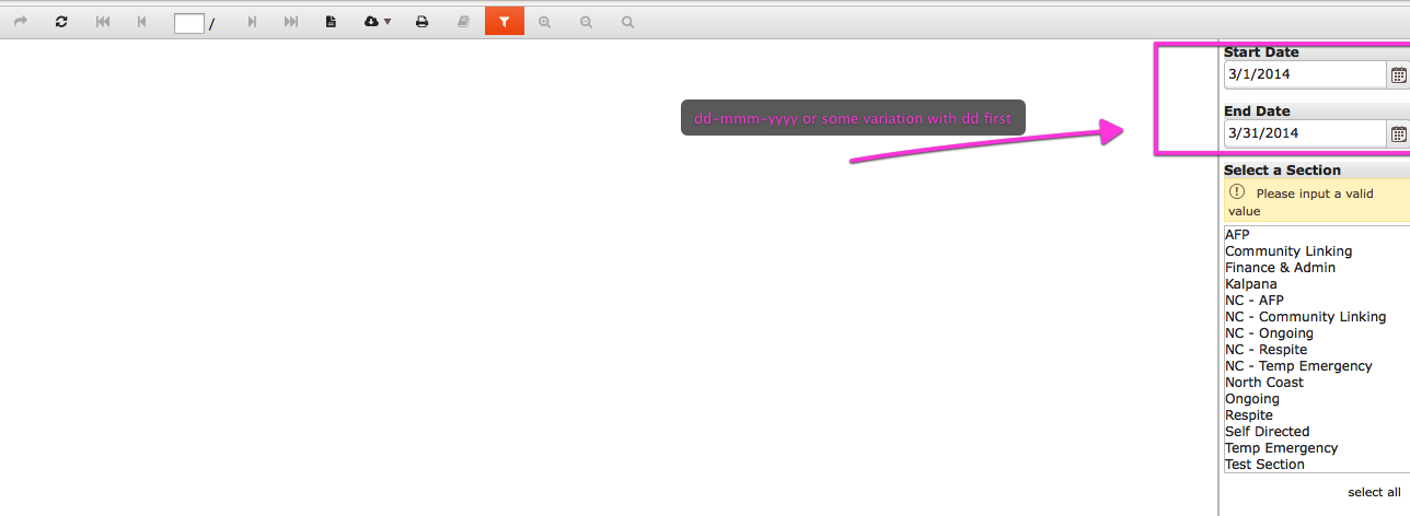 Report Parameter Datetime Picker Format On Ui In Reporting General