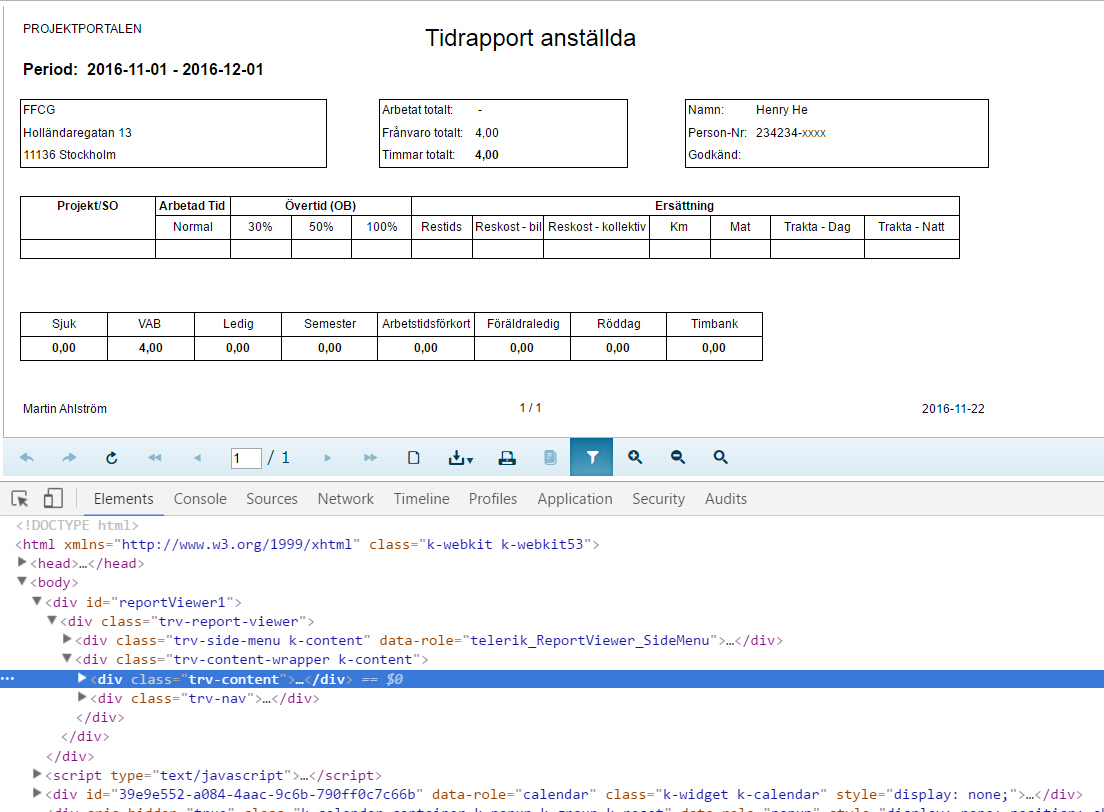 Report viewer toolbar come to bottom at the page in Reporting General ... Report viewer toolbar come to bottom at the page in Reporting General ...