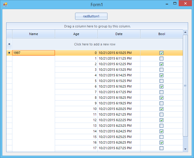Aggregate Gridview Cells In Ui For Winforms Gridview Telerik Forums