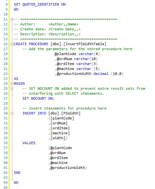 Hard Time Inserting Data To A Table Using Store Procedure In Ui For Winforms Gridview Telerik