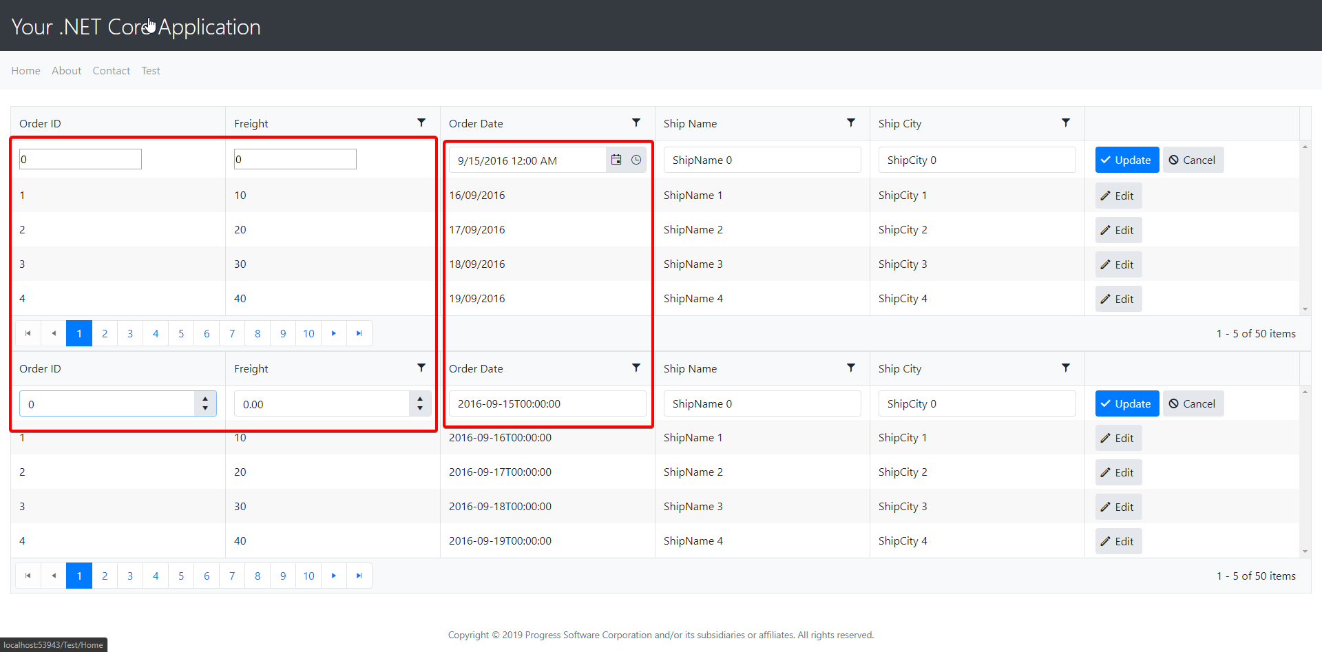 Different Editortemplates When Using Html Helpers Vs Tag Helpers In Ui