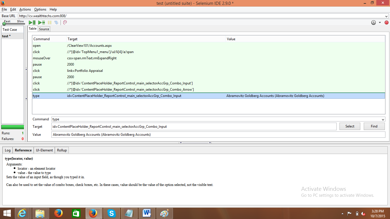 Selenium Ide With Radcombobox In Ui For Aspnet Ajax Combobox Telerik Forums