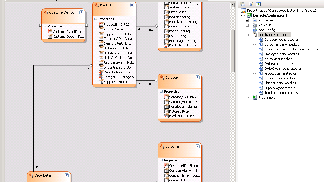 Telerik Orm 20101 Gives Error Cannot Find Resource Northwindmodelrlinq Embedded In Assembly
