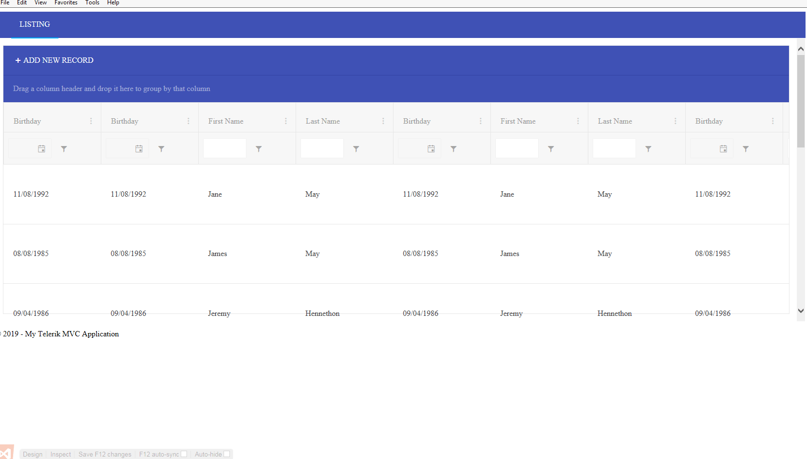 Grid Toolbar Not Resizing When Hidden Columns Are Shown In Ui For Aspnet Mvc Grid Telerik Forums