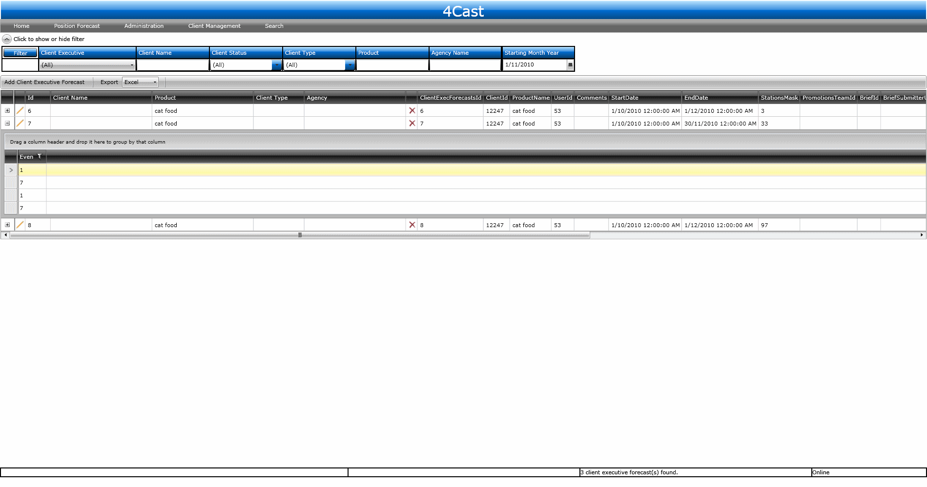 Child Hierarchy table is blank when parent gridview's ... Child Hierarchy table is blank when parent gridview's ...
