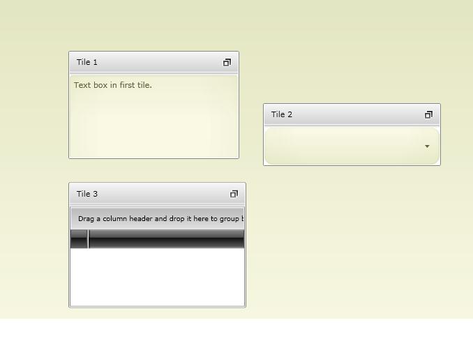Radtileviewitem Widthheight Property In Ui For Silverlight Tileview