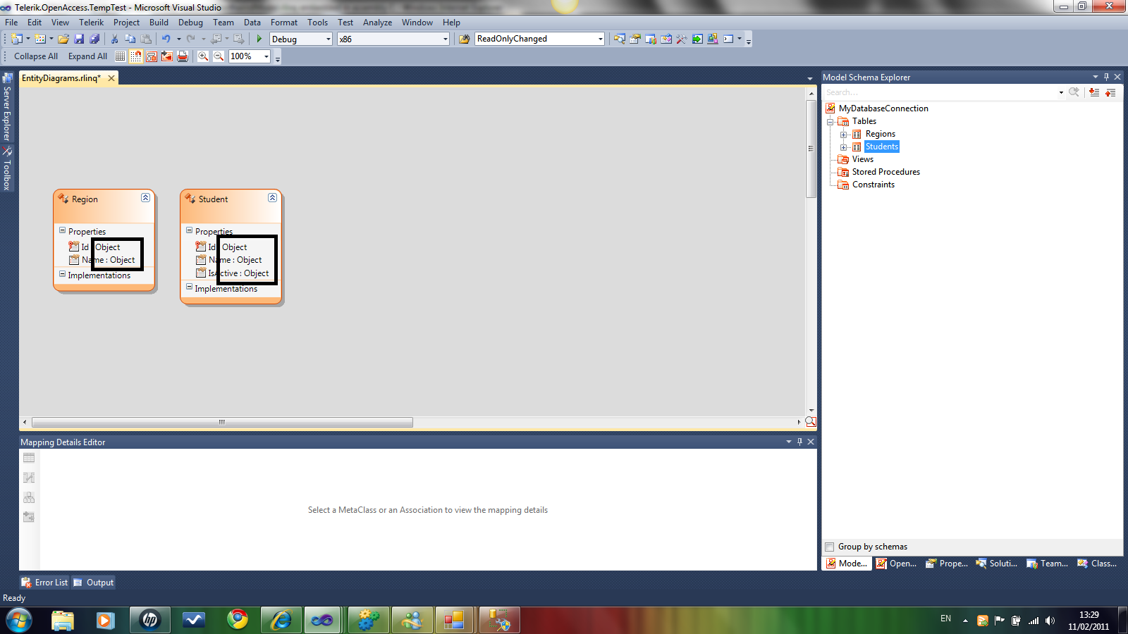 Telerik Orm 2010 1 Gives Error Cannot Find Resource Northwindmodel Rlinq Embedded In Assembly
