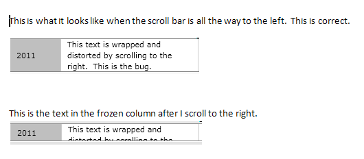Frozen Columns Bug It Distorts Grid In Ui For Silverlight Gridview 5779