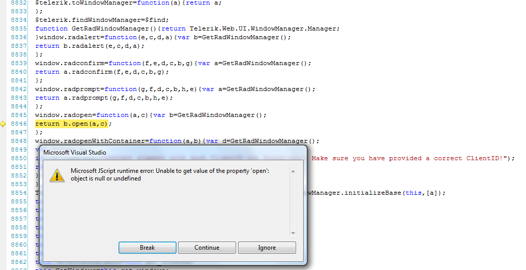 Microsoft Jscript Runtime Error Unable To Set Value Of The Property