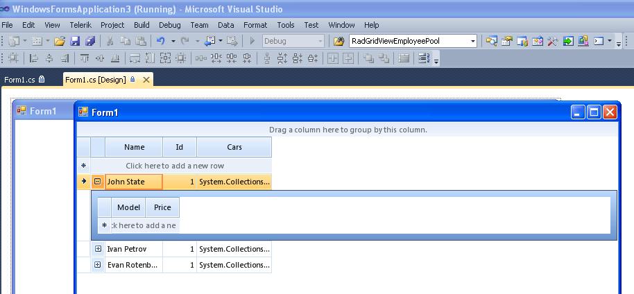 Object Relational Hierarchy not working in UI for WinForms GridView ... Object Relational Hierarchy not working in UI for WinForms GridView ...