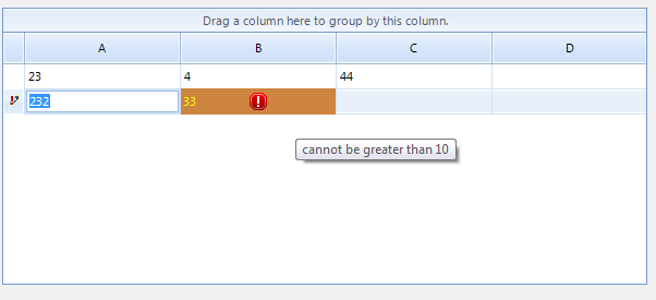 Gridview Validation And Error Markingcoloring In Ui For Winforms Gridview Telerik Forums 5068