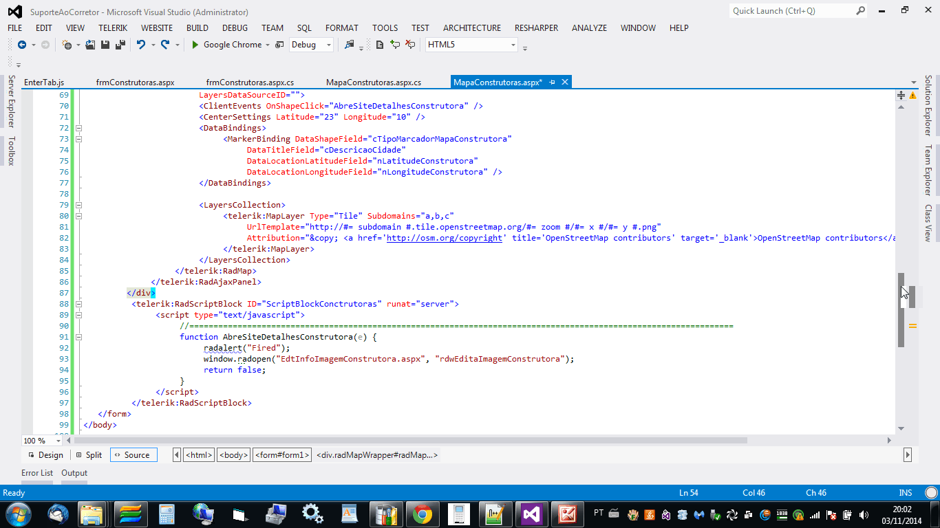 Radmap Clientevents Doesn´t Fire In Ui For Aspnet Ajax Map Telerik Forums