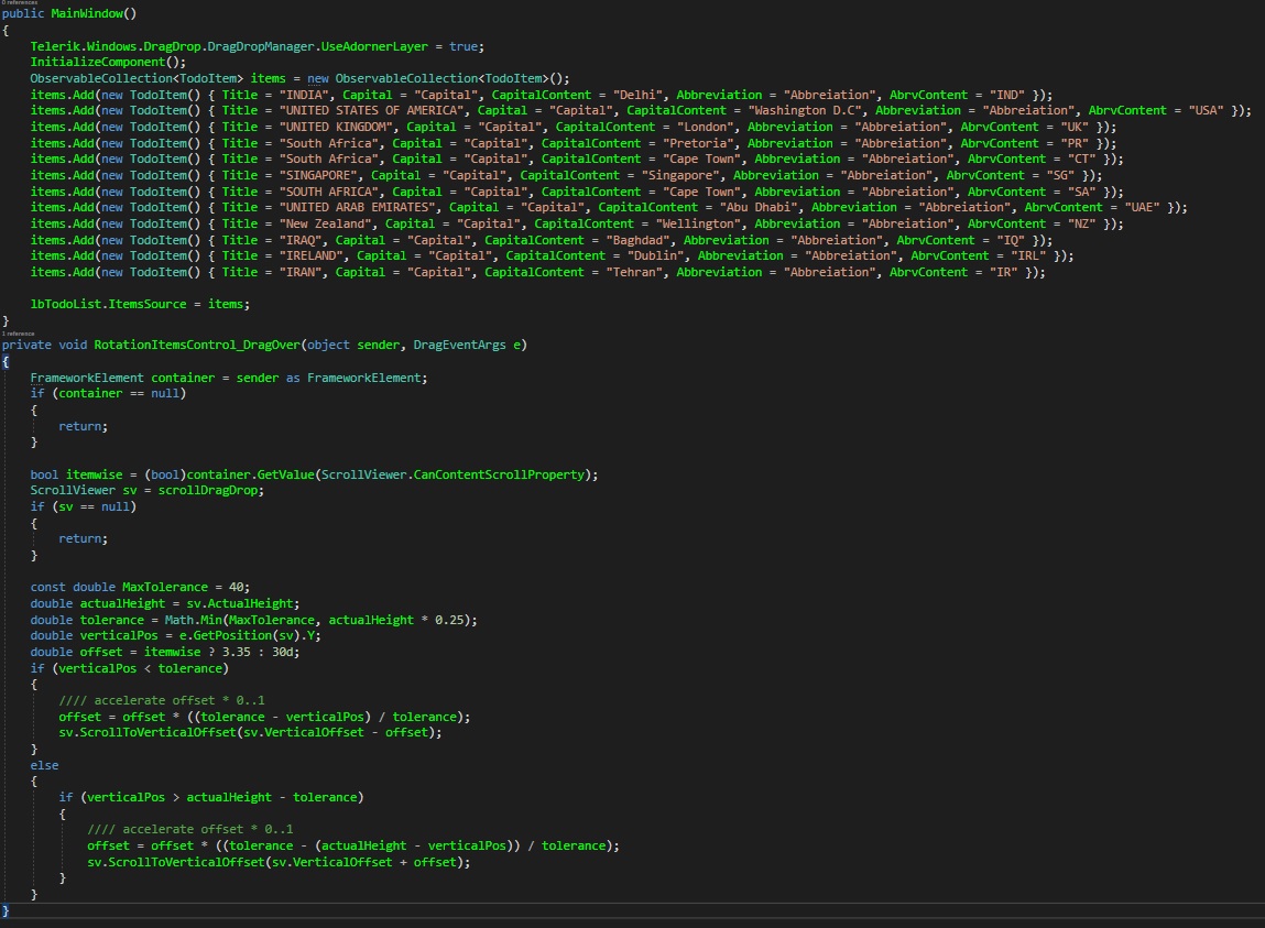 Dragvisual In Ui For Wpf Draganddrop Telerik Forums