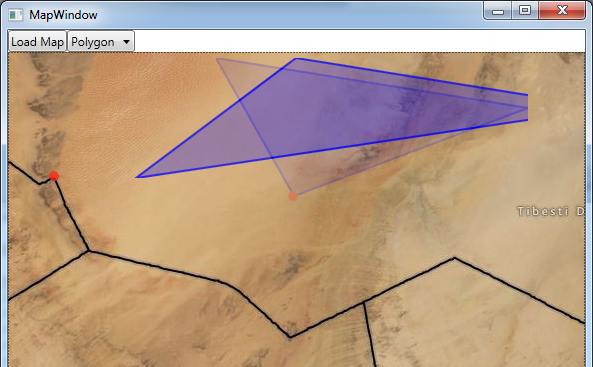 Updating A Point Of A Polygon Already On The Map In Ui For Wpf Map Telerik Forums