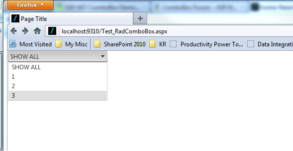 Dropdownlist Rcbslide Does Not Line Up With Combobox In Ui For Aspnet Ajax Combobox Telerik