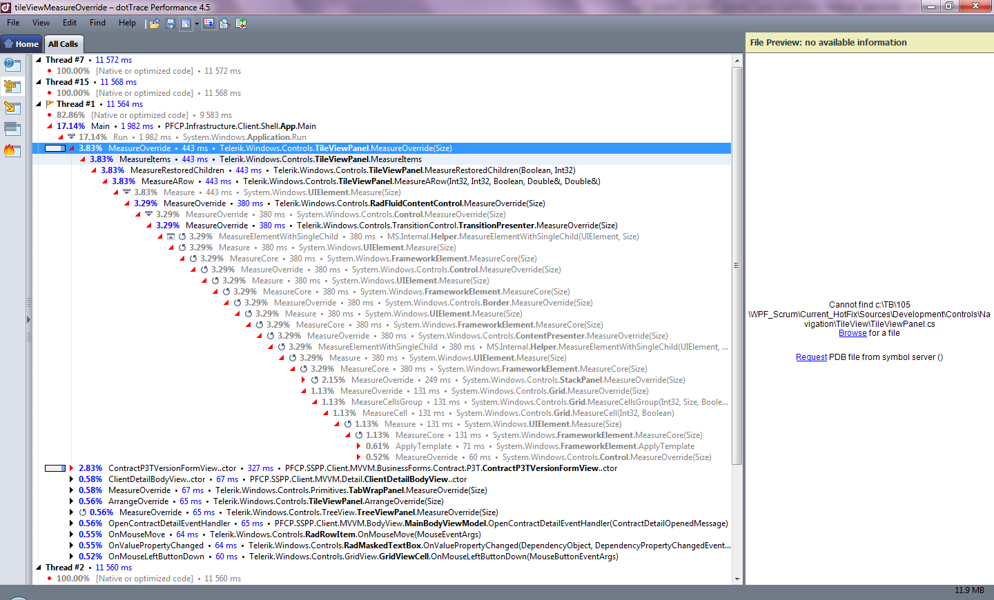 Tileview Time Consuming Measureoverride In Ui For Wpf Tileview