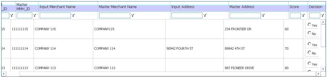 Horizontal Scroll Causing Header And Data Row Alignment Issue In Ui For