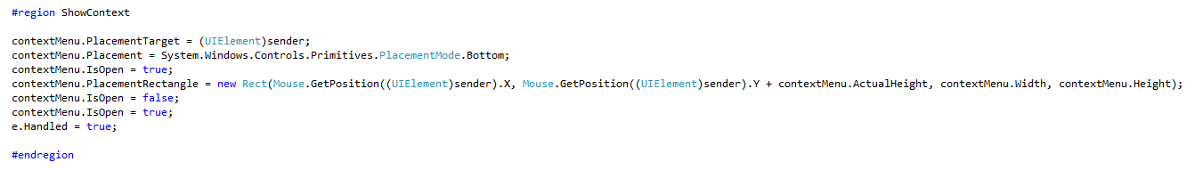 Radcontextmenu Opens On Second Monitor In Ui For Wpf Contextmenu Telerik Forums