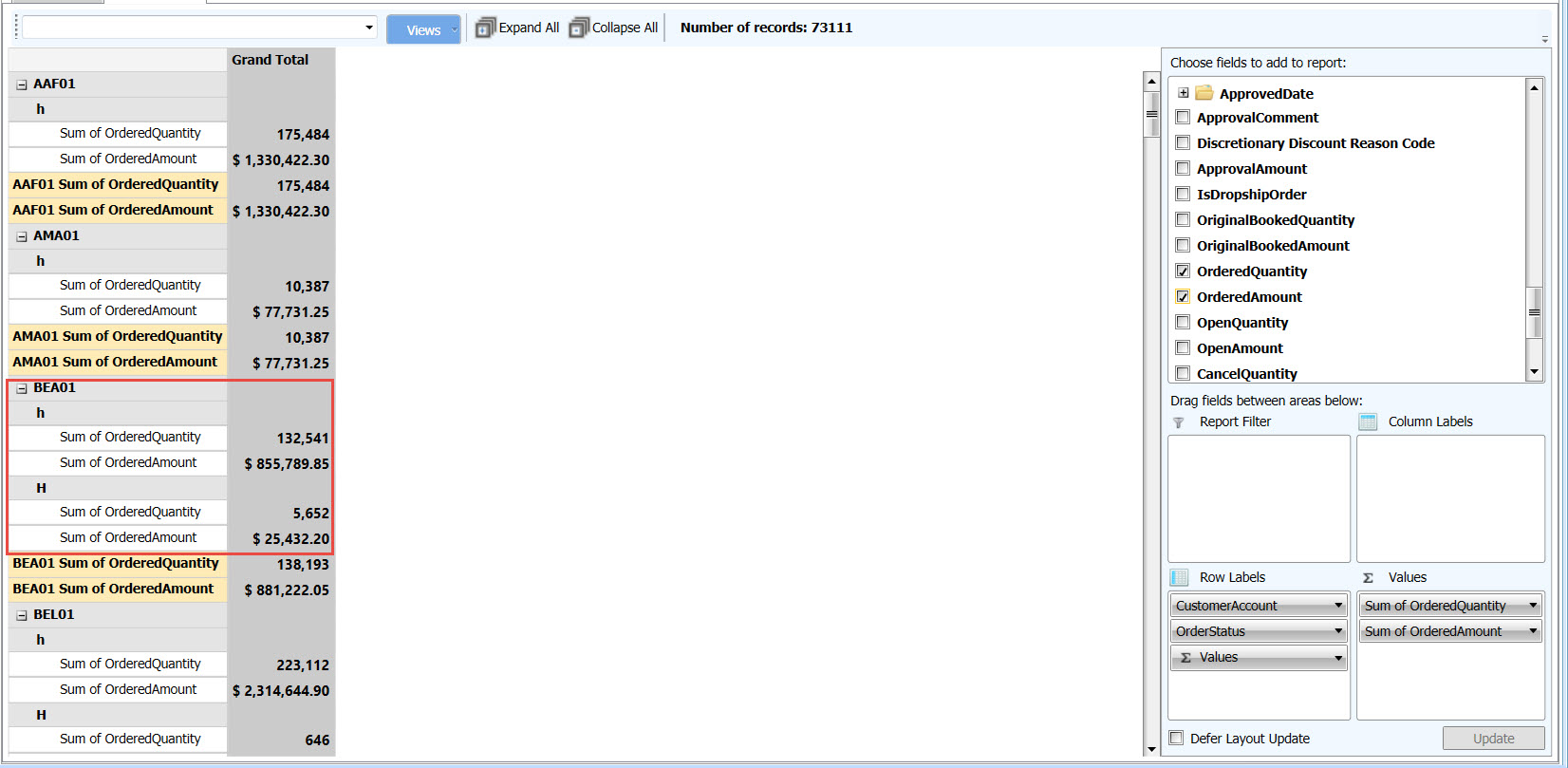 Reg Ignore Casing While Grouping The Data In Ui For Wpf Pivotgrid