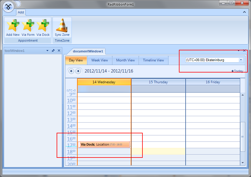 Scheduler Navigator Timezone Set In Ui For Winforms Scheduler And Reminder Telerik Forums