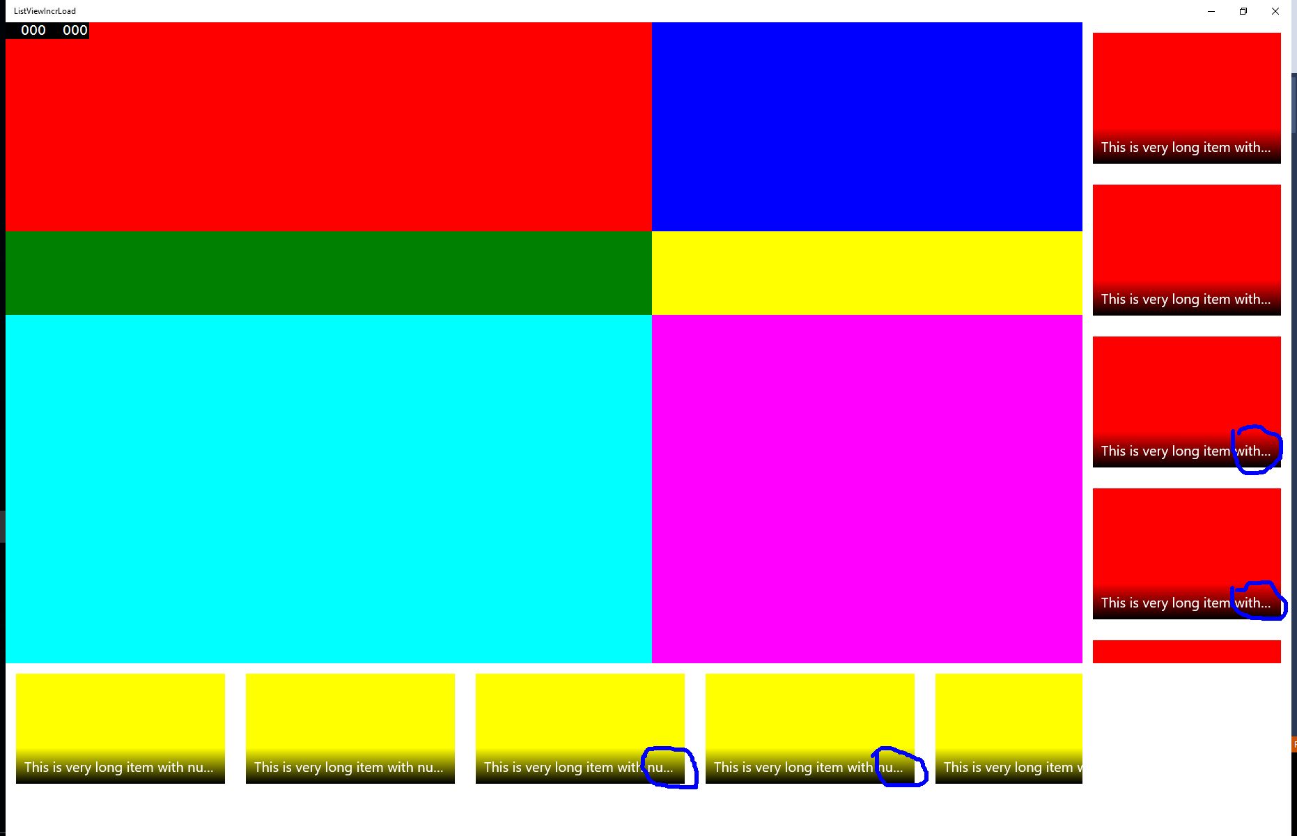 Problem With Same Listview With Different Orientation In Ui For Universal Windows Platform