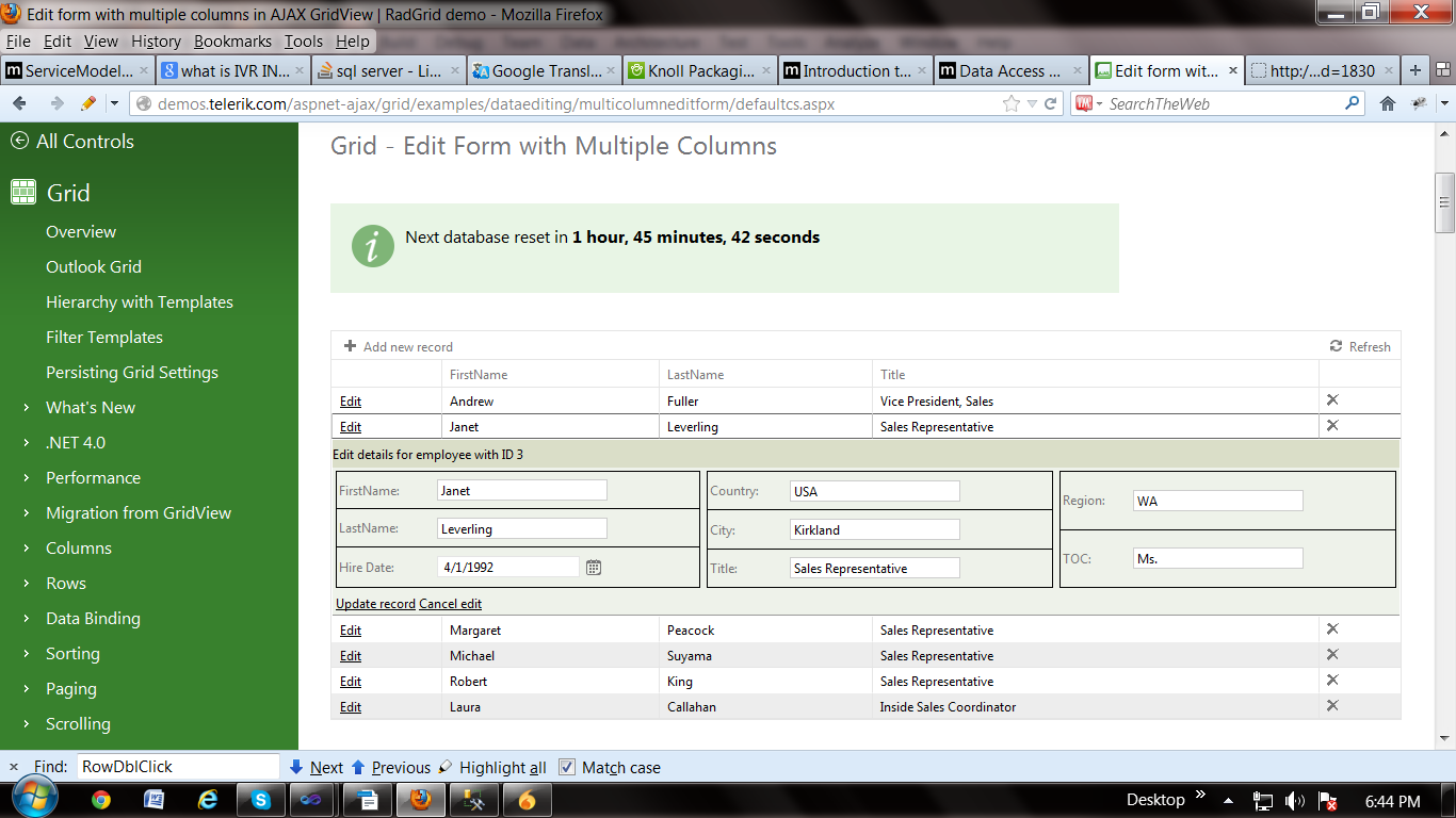 Rad Grid Edit Template Grid Ui For Asp Ajax Forum