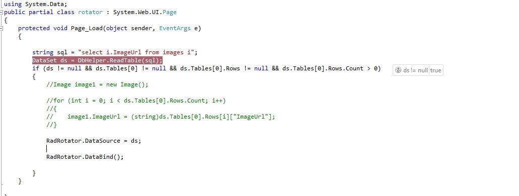 Bind Datatable To A Radrotator In Ui For Aspnet Ajax Rotator Telerik Forums