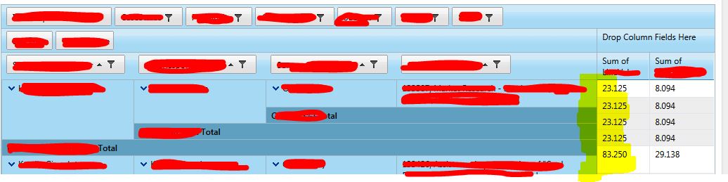 Rows And Column Alignment Problem In Ui For Aspnet Ajax Pivotgrid Telerik Forums