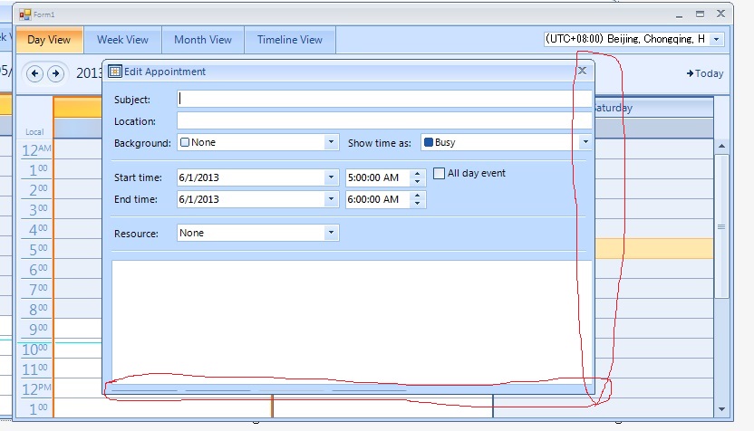 Radscheduler Edit Appointment Form Size In Ui For Winforms Scheduler And Reminder Telerik Forums