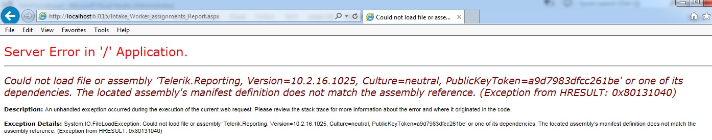 Can T Use Upgrade Wizard And Could Not Load File Or