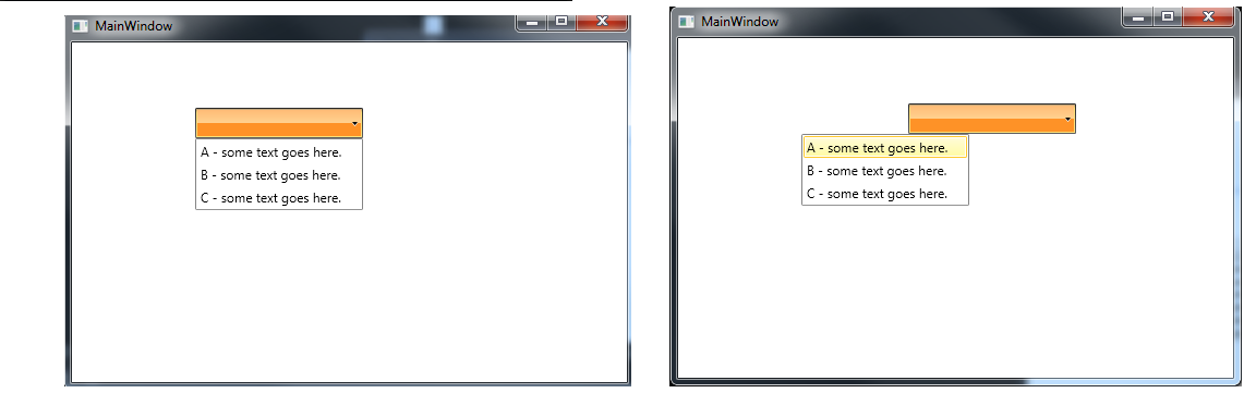 Radcombobox Popup Window Stays In Old Position In Ui For Wpf Combobox Telerik Forums
