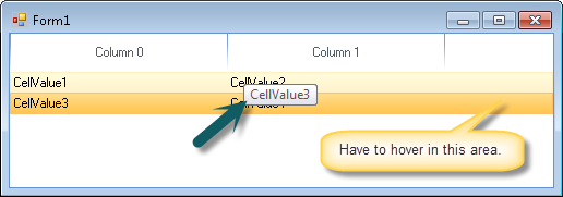 Itemmousehover When Viewtype Is Detailsview In Ui For Winforms Listview