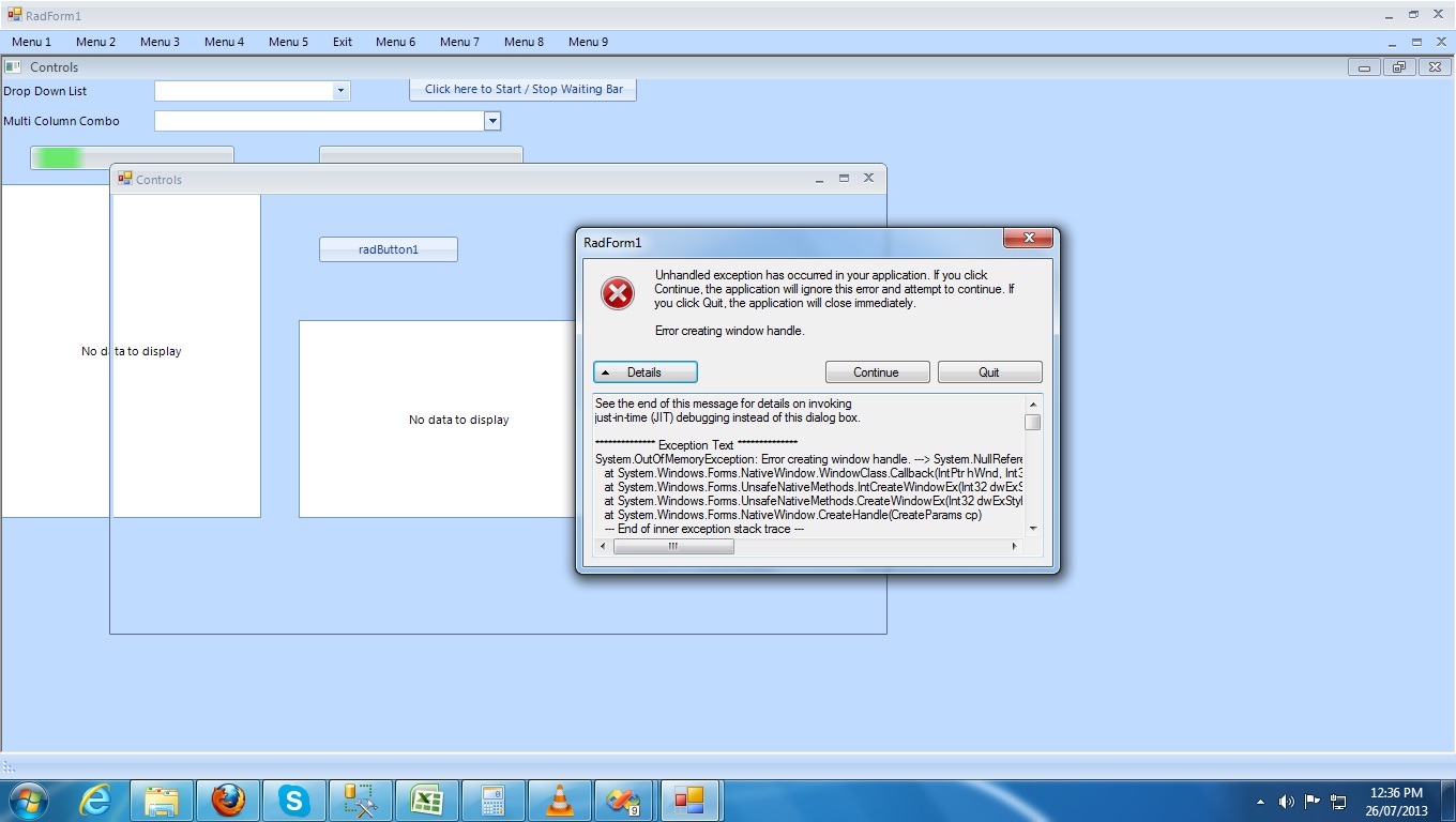 Radform Maximize To Fullscreen Issue In Ui For Winforms Form Telerik Forums