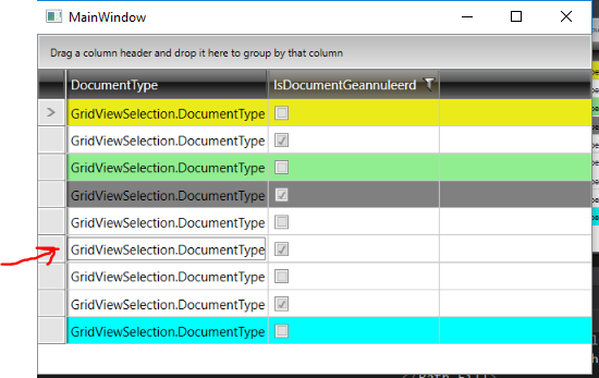 Radgridview Selection Color In Ui For Wpf Gridview Telerik Forums