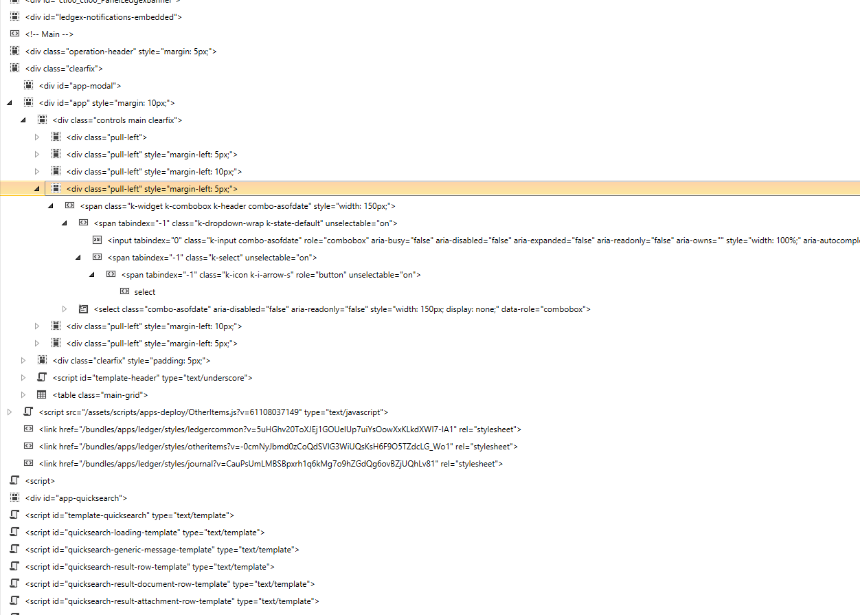 Automating Kendo Ui Controls In Testing Framework Testing Framework Telerik Forums
