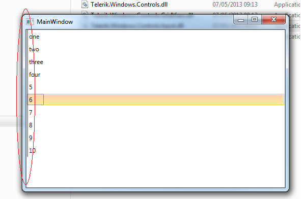 Vertical Grid Line Before First Column Is Always Visible In Ui For Wpf Gridview Telerik Forums 5230