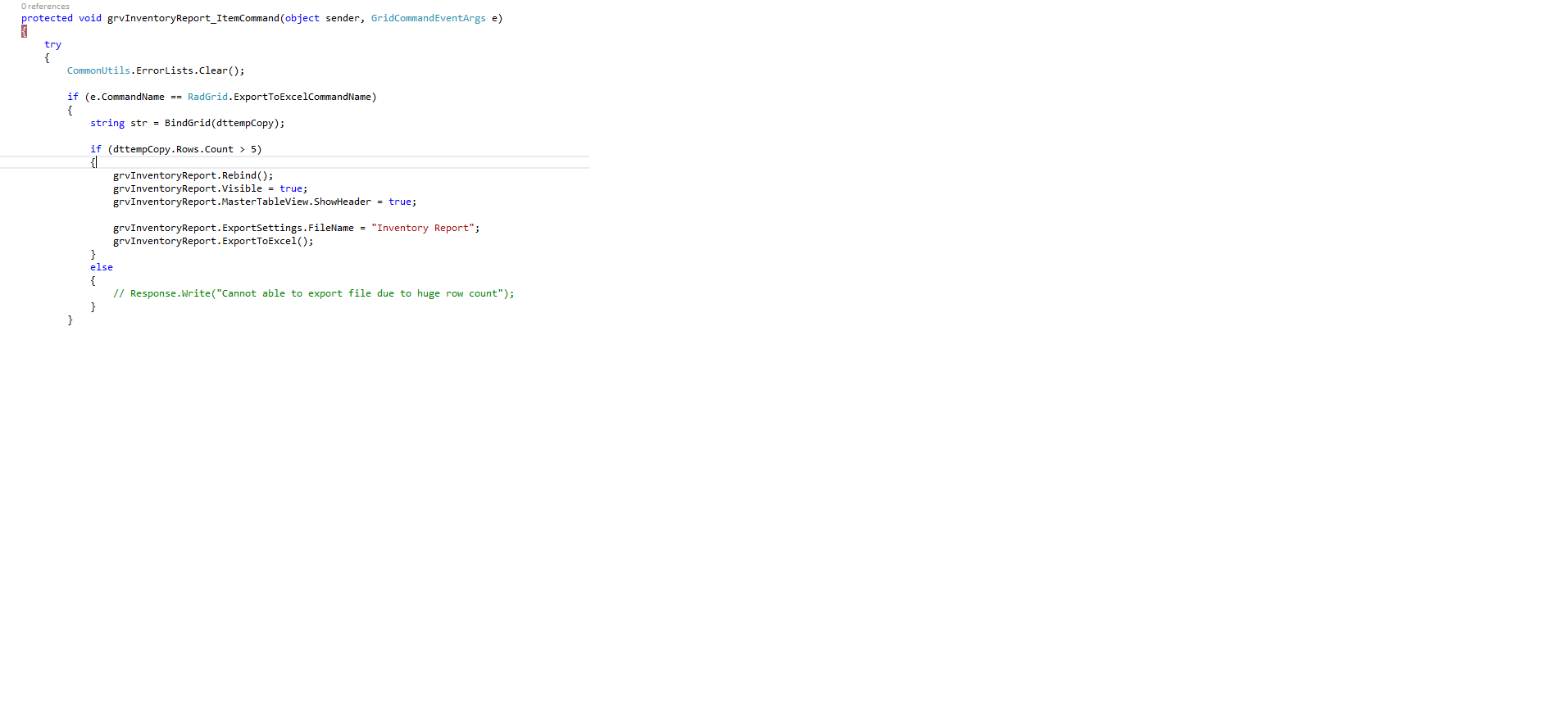 Export To Excel From Radgrid In Ui For Aspnet Ajax Grid Telerik Forums