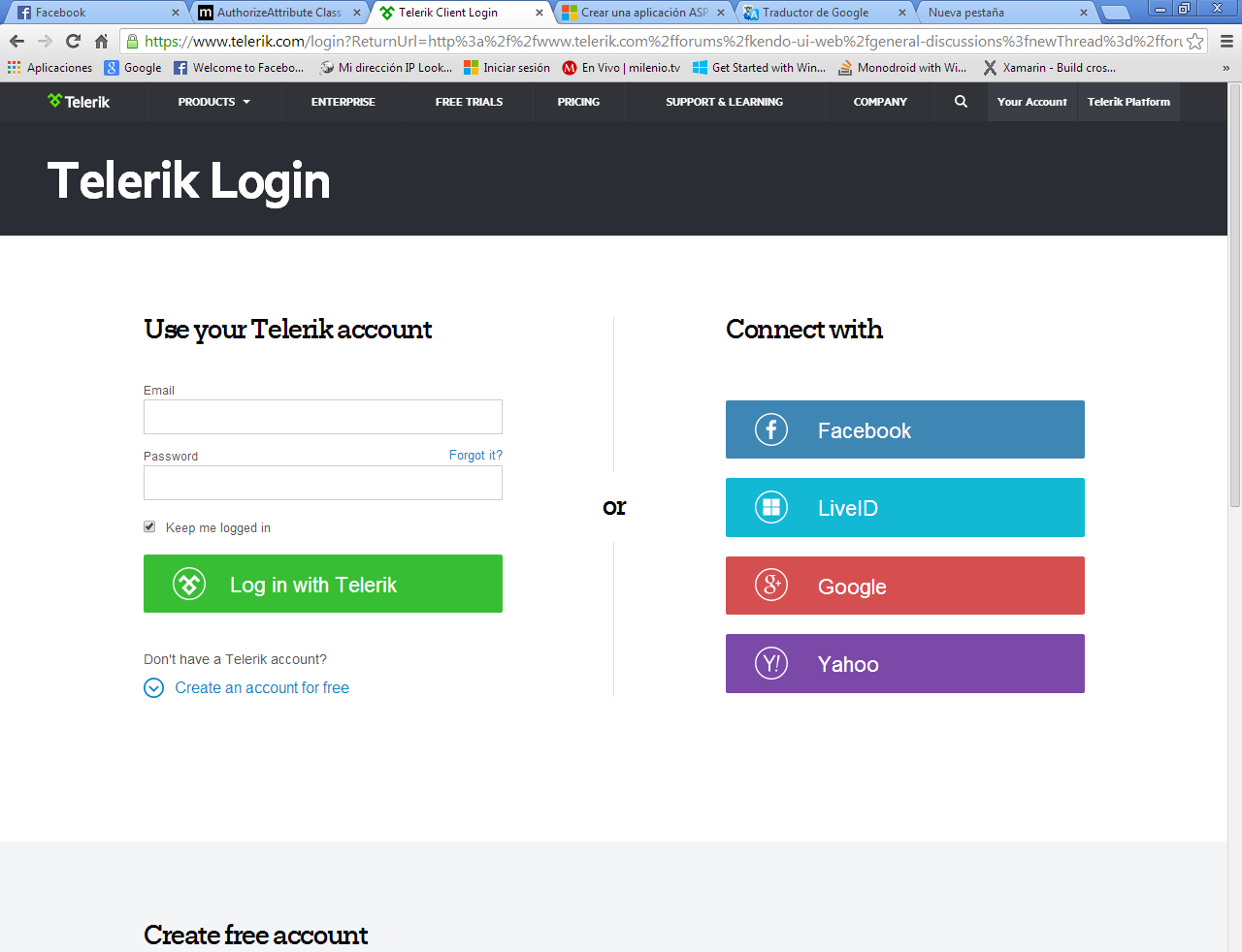 ASP. Net MVC 5 Kendo UI user account with Facebook, Google, OpenID ... ASP. Net MVC 5 Kendo UI user account with Facebook, Google, OpenID ...