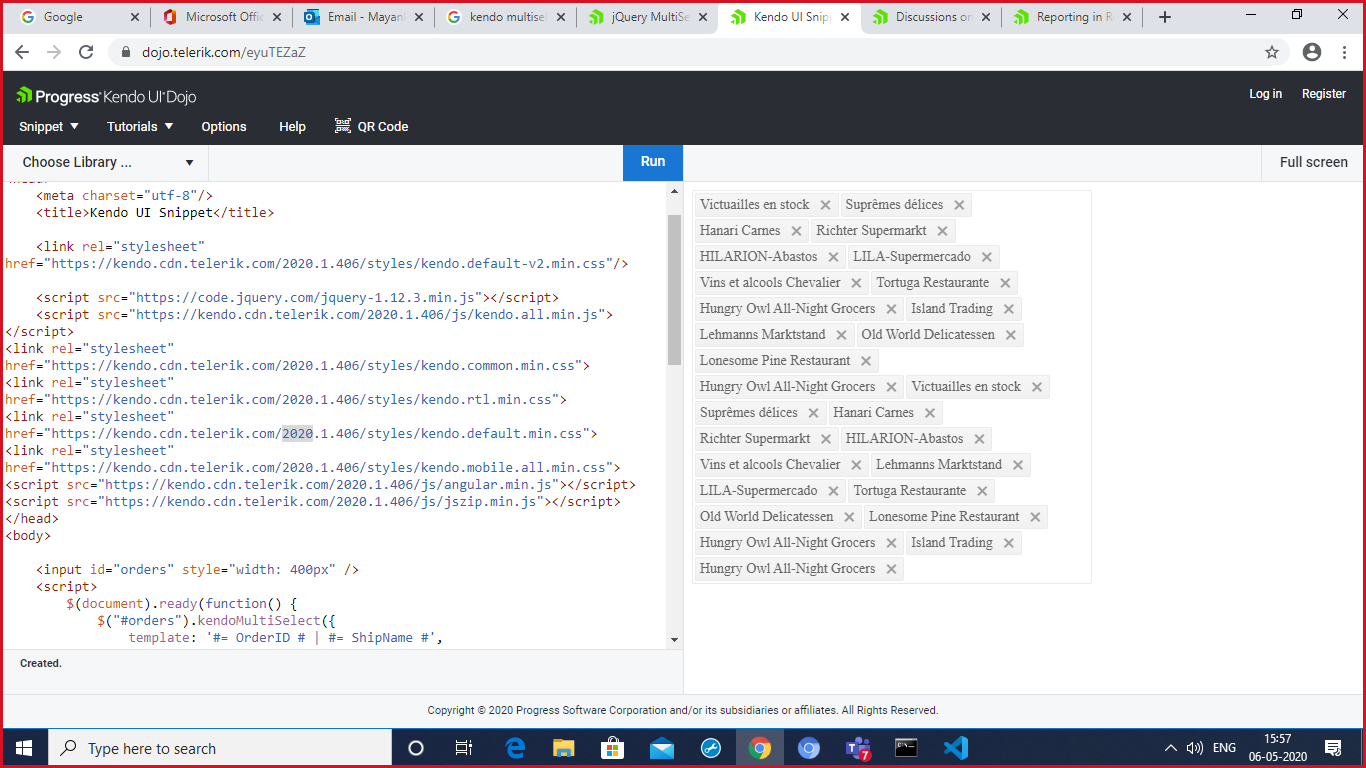 Issue With Multiselect Value Mapper In Kendo Ui For Jquery Multiselect Telerik Forums