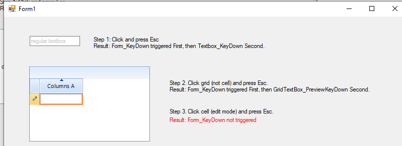 Trigger Form Key Events From Editor In Ui For Winforms Gridview Telerik Forums