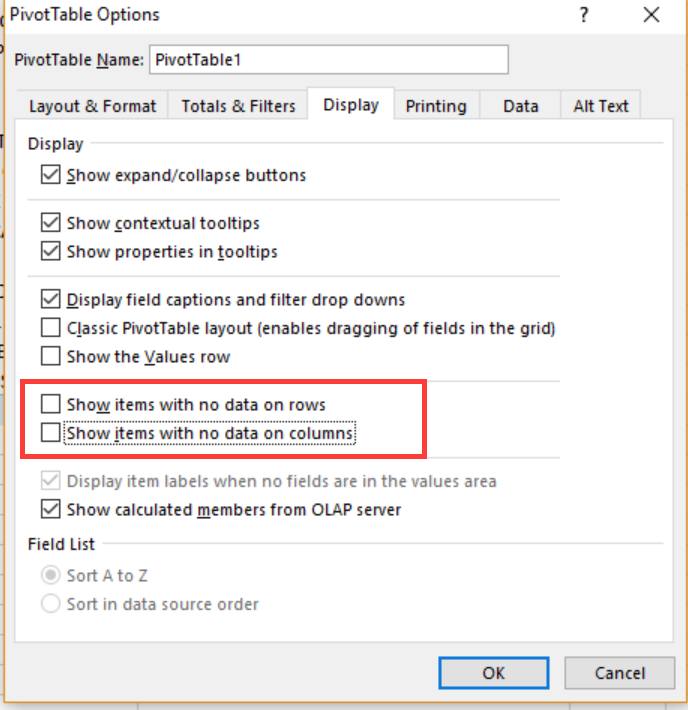 Showing Rowscolumns With Empty Cells In Ui For Wpf Pivotgrid Telerik Forums
