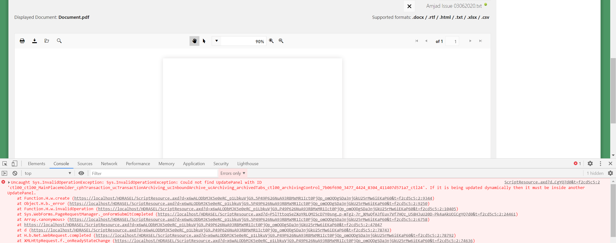 Load Radpdfviewer Dynamically In Asp Placeholder In Ui For Asp