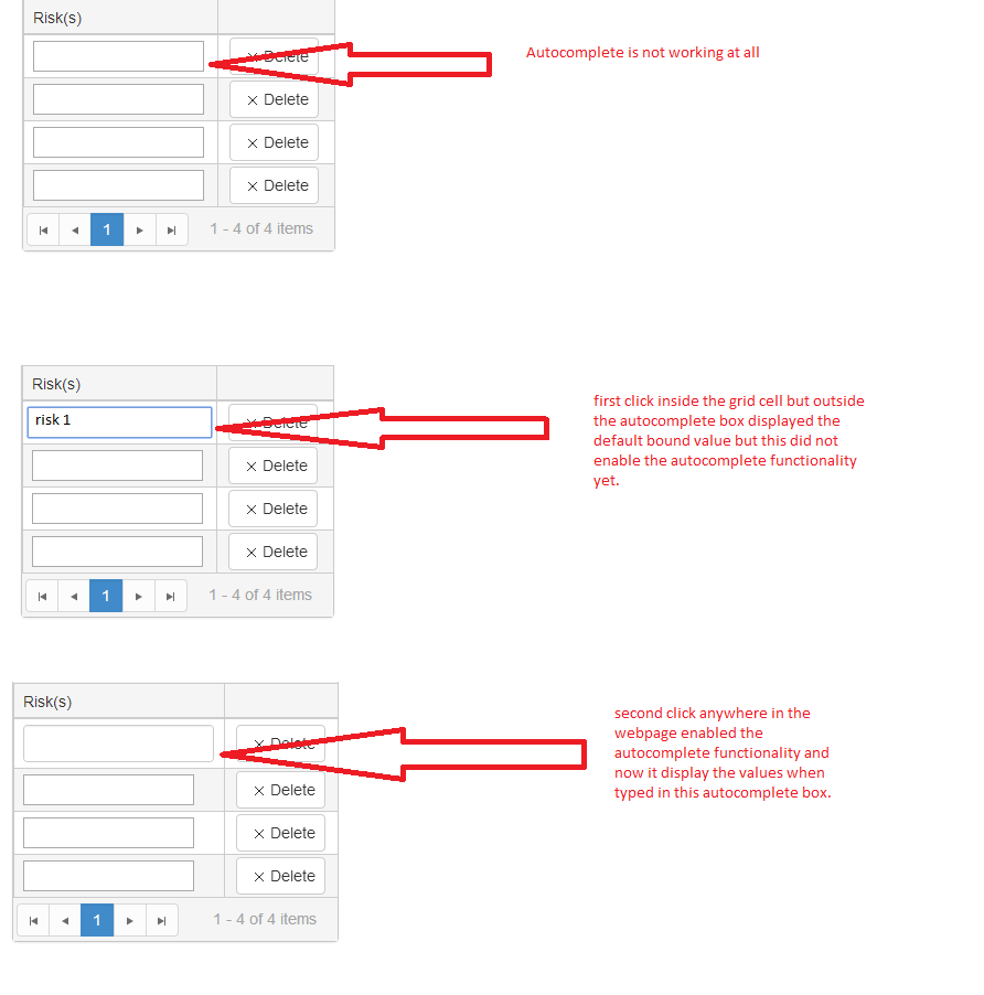 Grid with Autocomplete is not Displaying Any Value in Kendo UI for ... Grid with Autocomplete is not Displaying Any Value in Kendo UI for ...