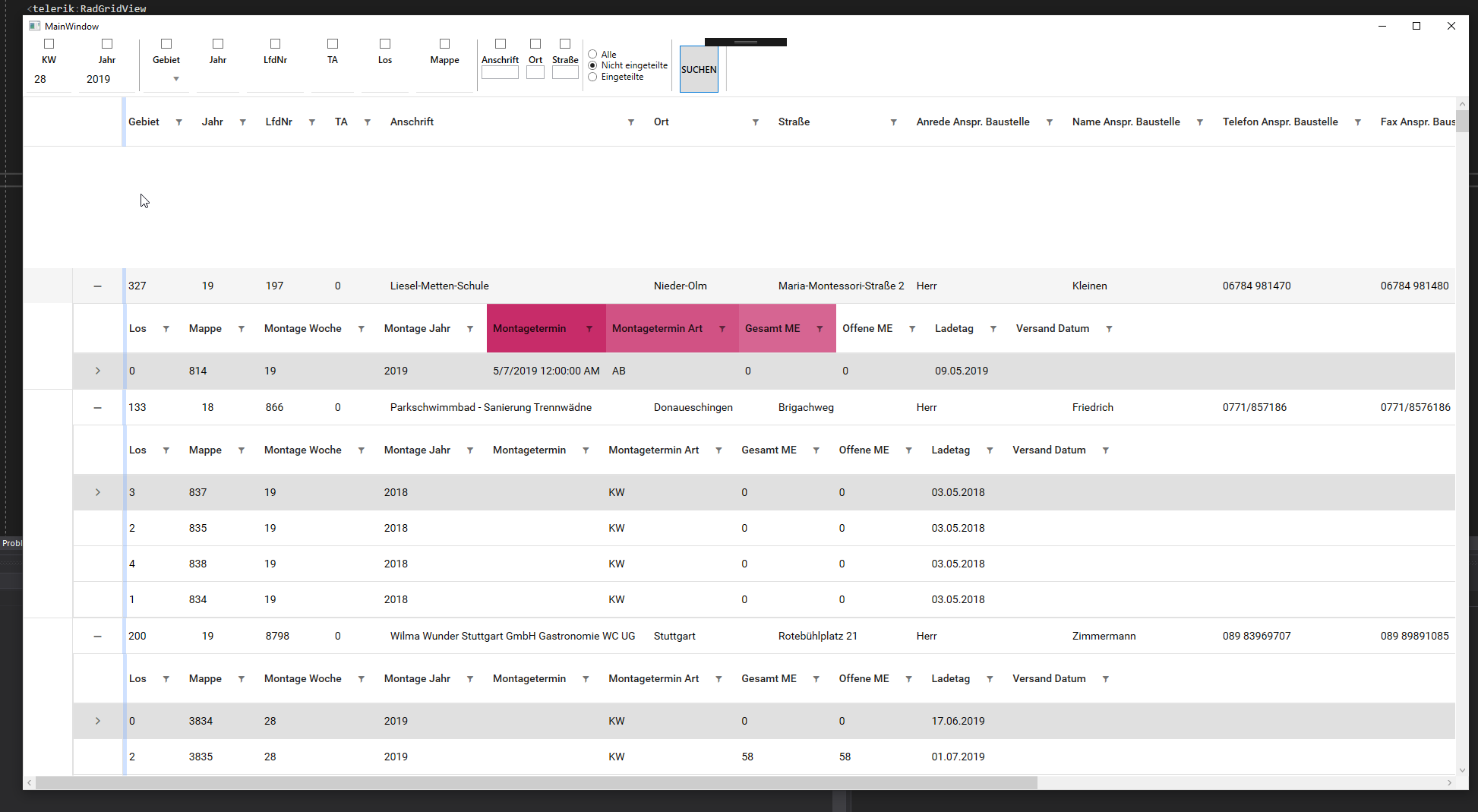 Hierarchical Grid Gets White In Ui For Wpf Gridview Telerik Forums