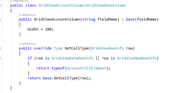 Creating Custom Columns For The Radgridview In Ui For