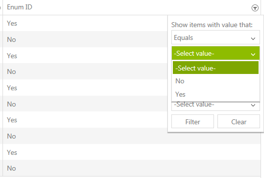 Kendo Grid Filter Enum In Kendo Ui For Jquery Grid Telerik Forums