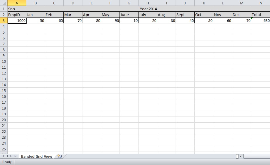 Bandedgridview In Ui For Winforms Gridview Telerik Forums